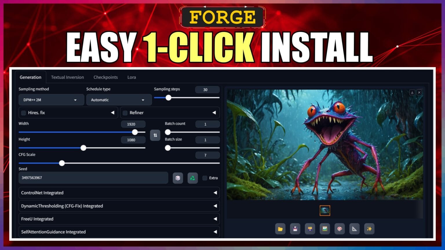 Install Stable Diffusion Forge UI – Quick and Easy 1-Click Method ... Install Stable Diffusion Forge UI – Quick and Easy 1-Click Method ...